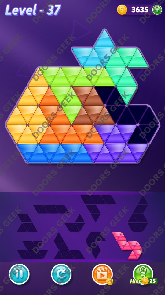 Block Triangle Puzzle Proficient Level 37 Solution Doors Geek block-triangle-puzzle-proficient-level-37-solution-doors-geek