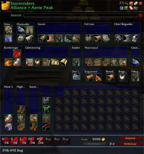 World of Lae: Spring Cleaning with ArkInventory
