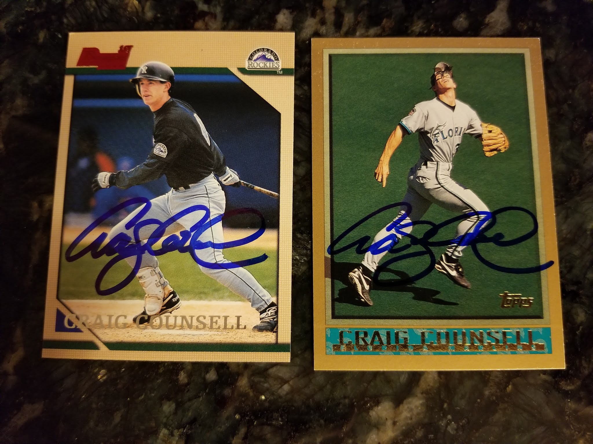 Autograph Through The Mail Athletes: Craig Counsell