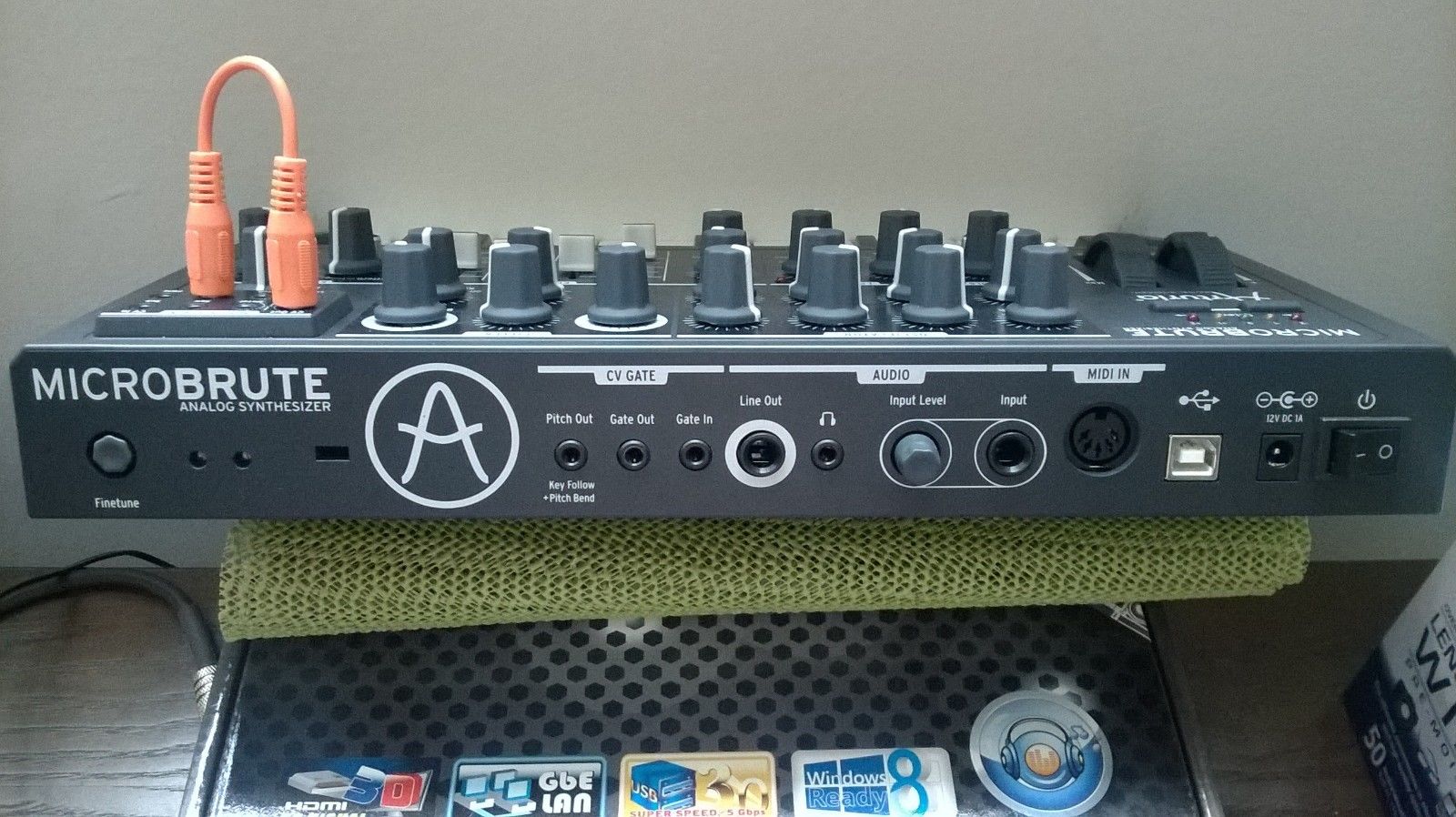 MATRIXSYNTH: Arturia MicroBrute Synthesizer with Preset Overlays