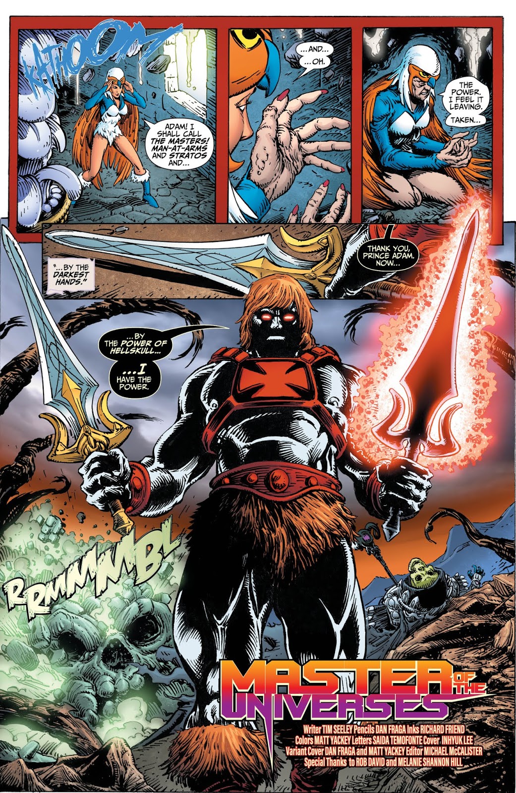 Weird Science DC Comics: PREVIEW: He-Man & The Masters of the Multiverse #1