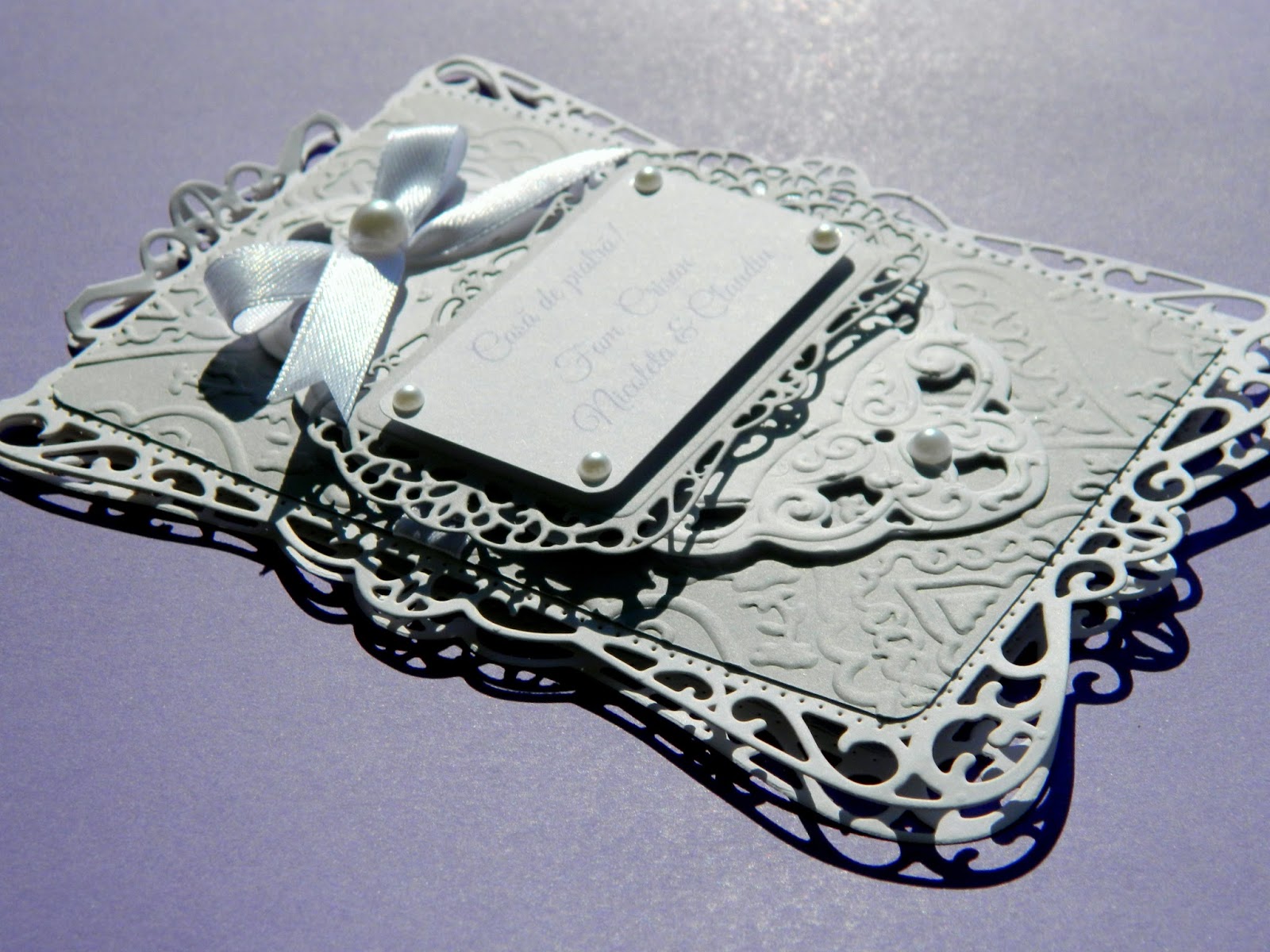 Felicitare Handmade pentru Nunta