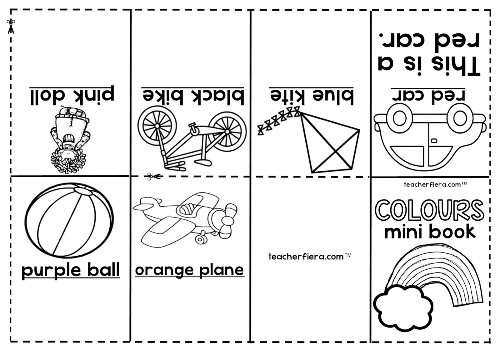 teacherfiera.com: MINI BOOK : COLOURS & TOYS (YEAR 1 REVISION)