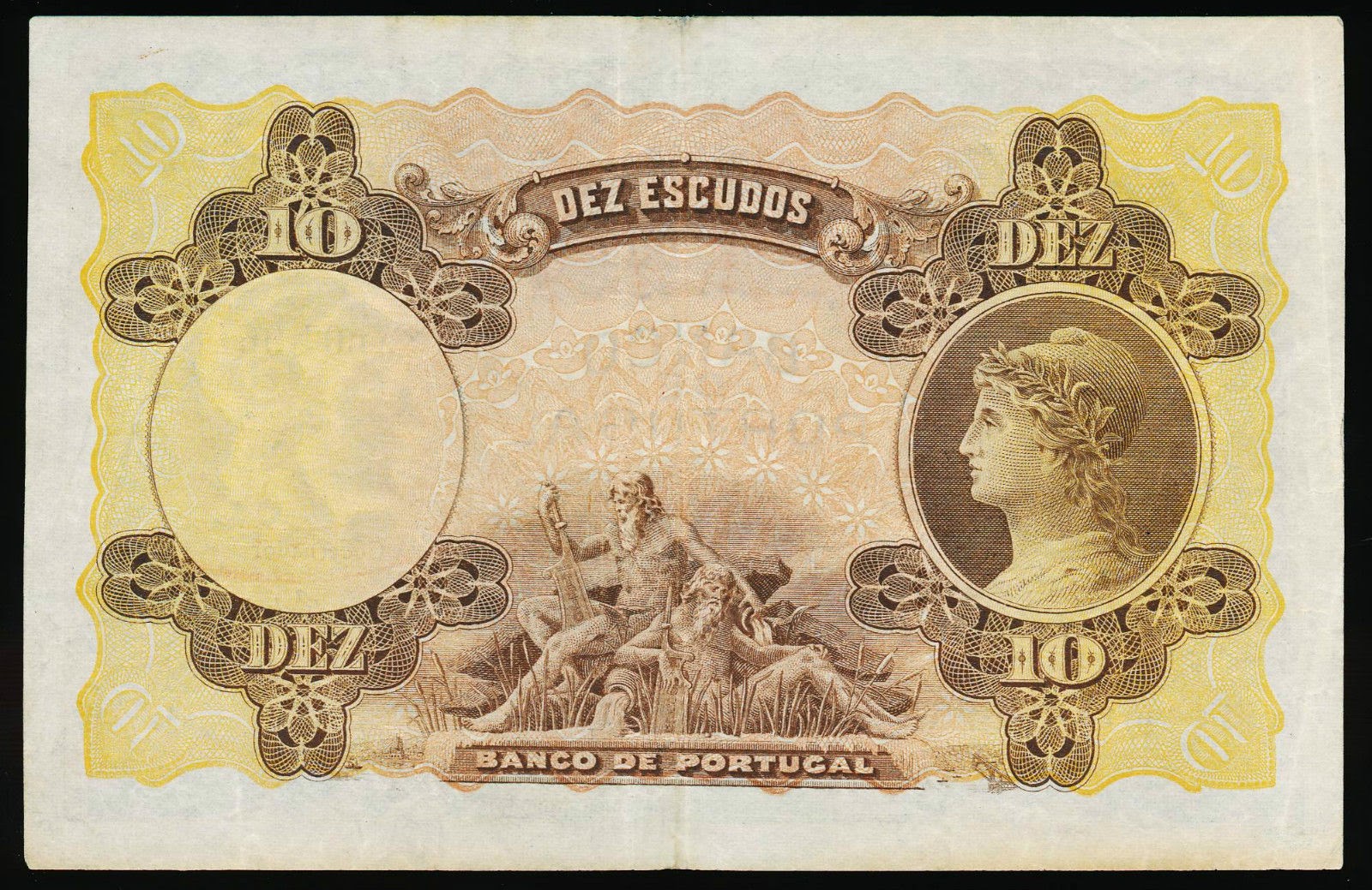Portugal 10 Escudos banknote 1920 Afonso de Albuquerque|World Banknotes ...