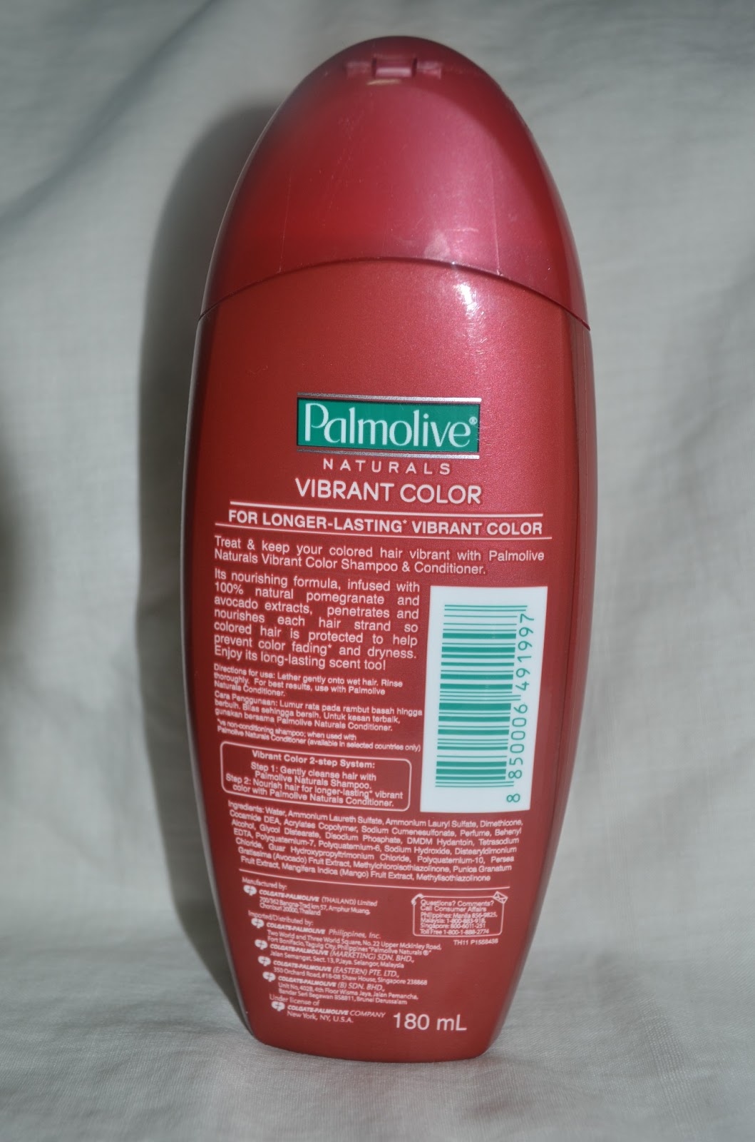 glamournix: REVIEW: PALMOLIVE NATURALS VIBRANT COLOR SHAMPOO