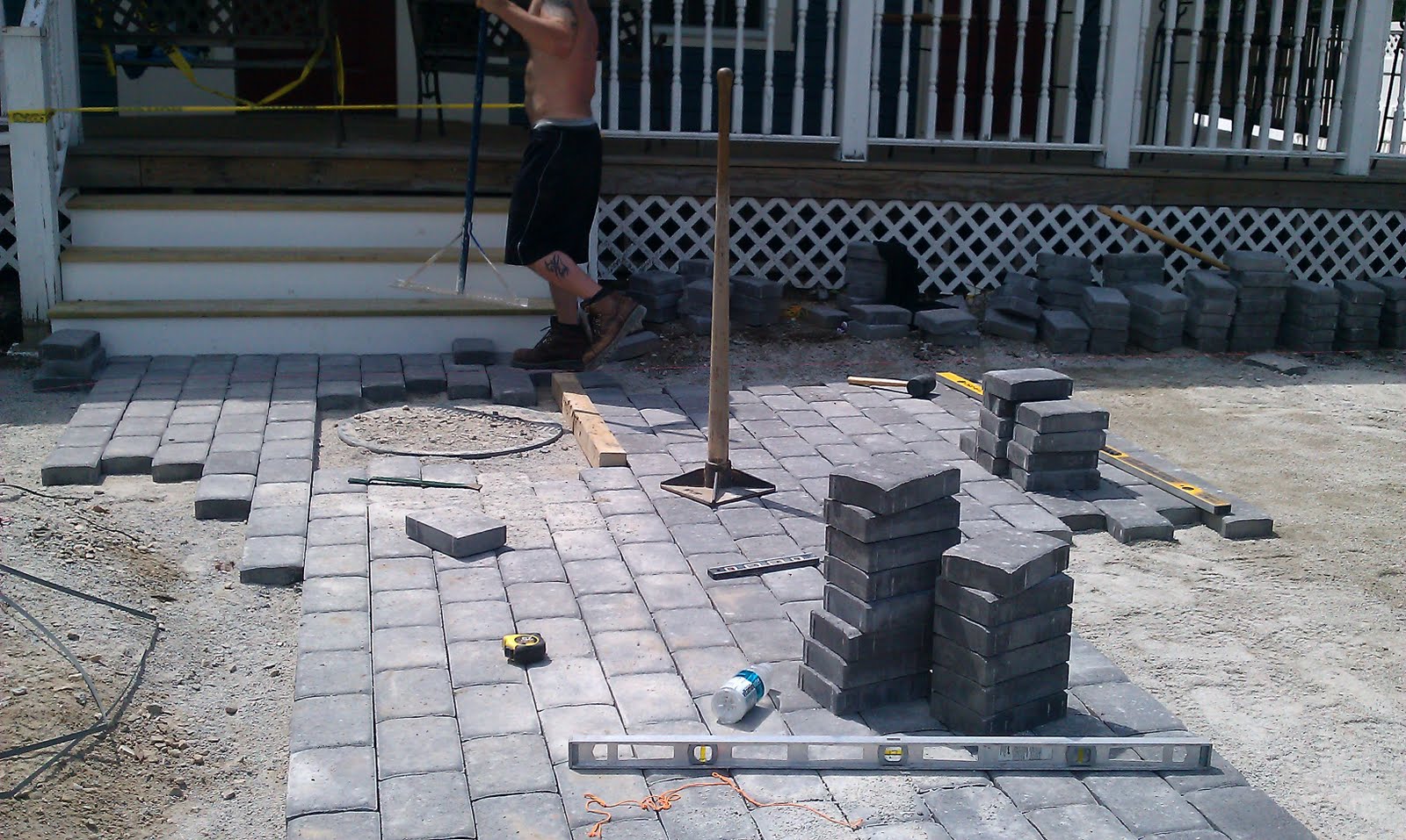 Infiniti Properties Creative Design & Construction: Pizza Post paver ...