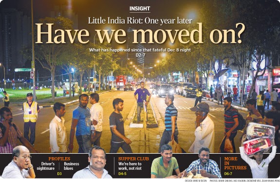 If Only Singaporeans Stopped to Think: Little India Riot: One Year Later
