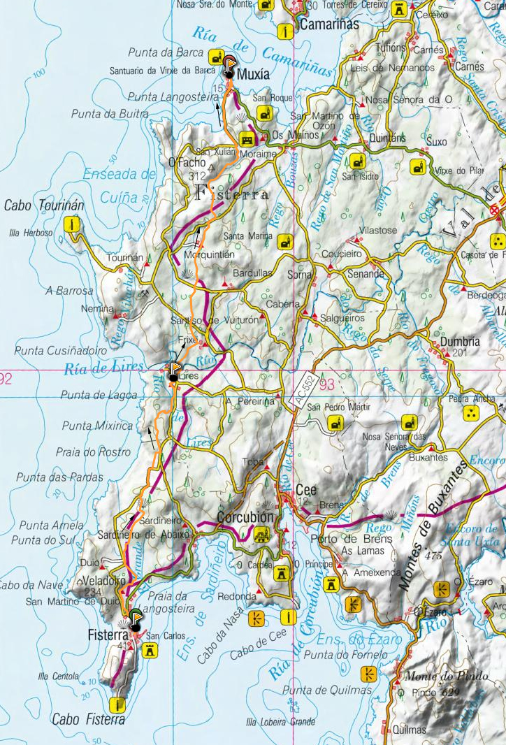 monchu x montaña: CAMINO FISTERRA/MUXÍA 4ª Etapa - FISTERRA - MUXÍA