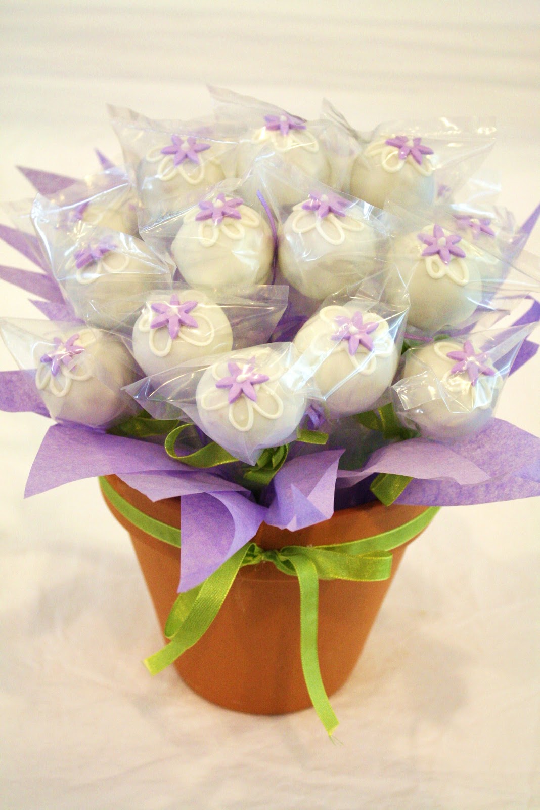 Sweet & Sassy Cakes!: Flower Pot Pops