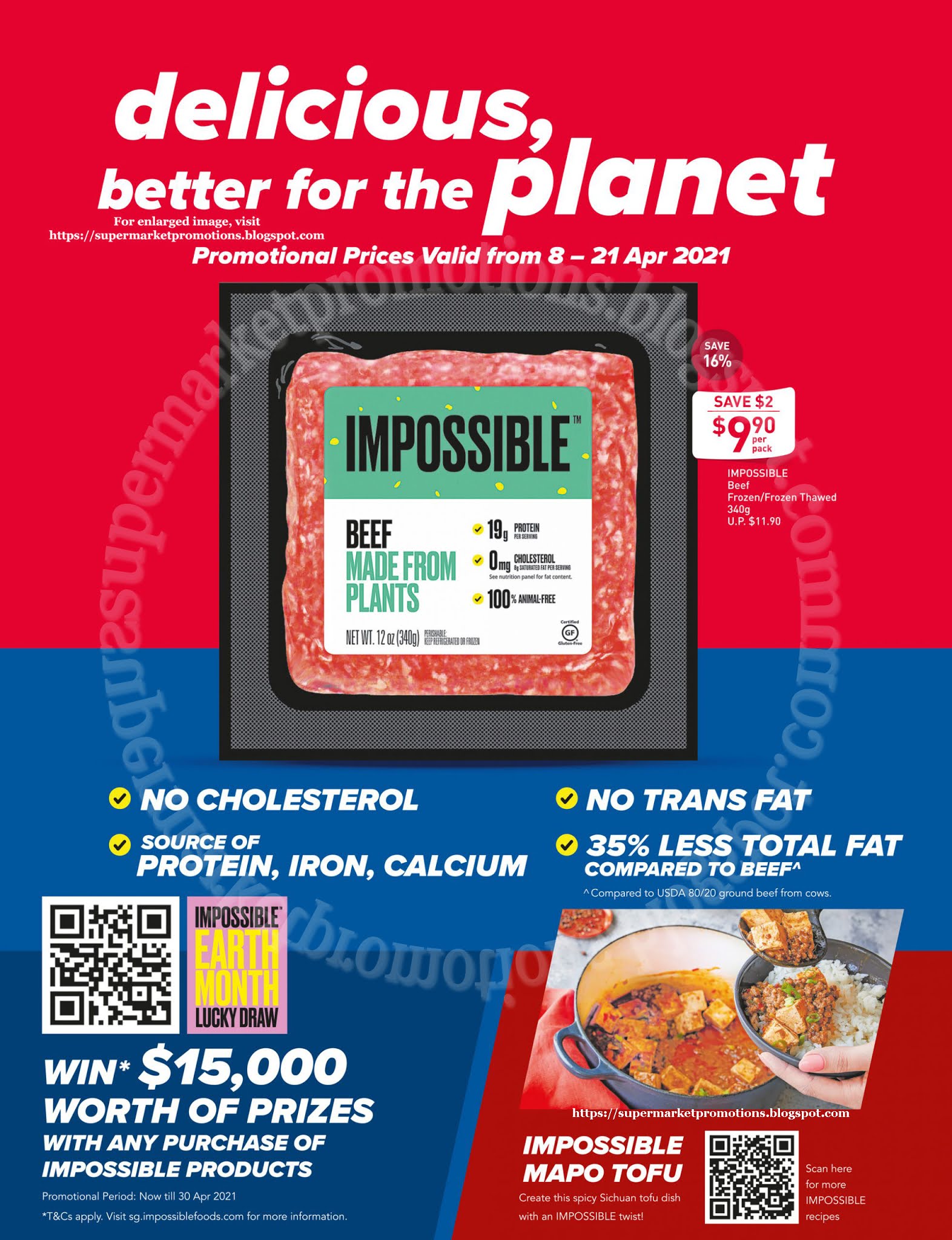 NTUC FairPrice Impossible Beef Promotion 08 - 21 April 2021 ...