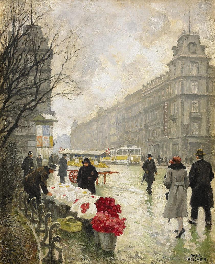 Pinturas del artista Paul Gustav Fischer