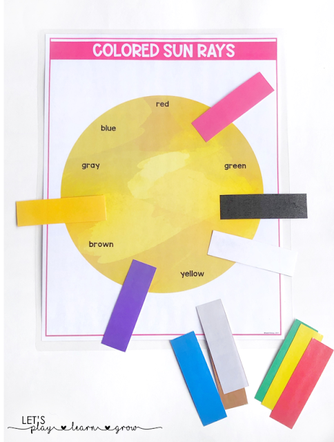 Summer Busy Binder Activities | Lets Play.Learn.Grow