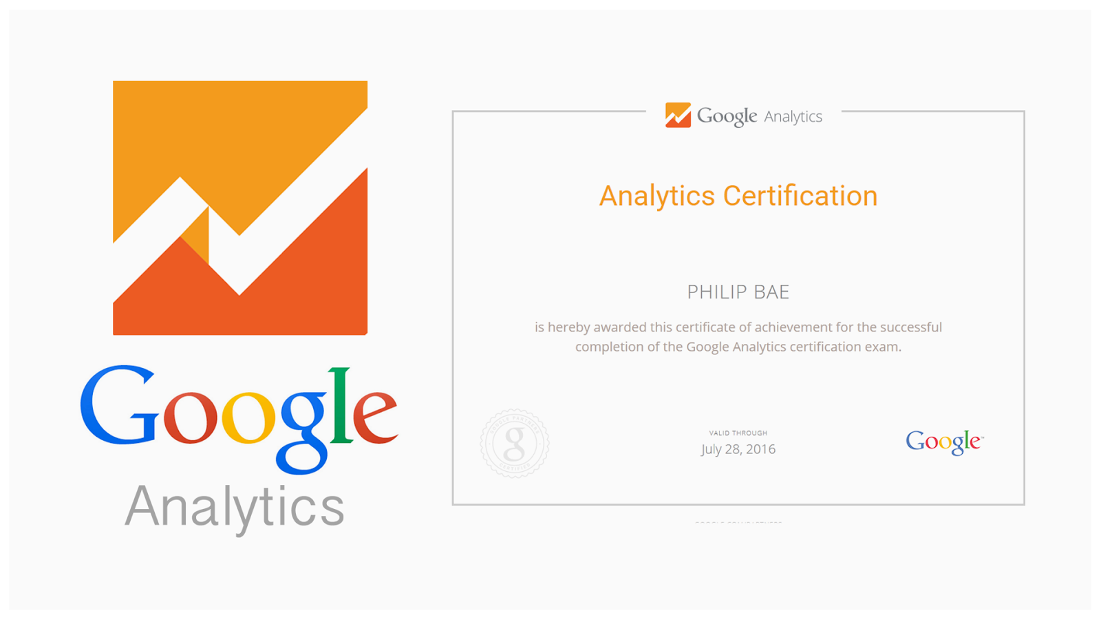 Examples Of Best Certificate: Google Analytics Certification tr71