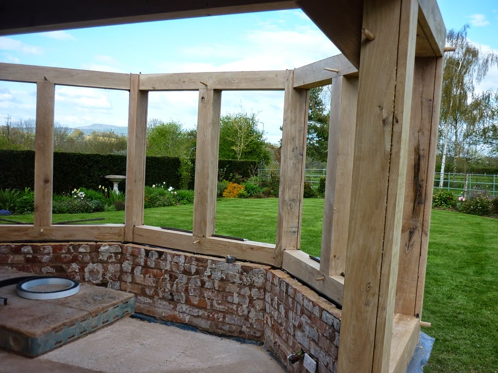 Sawdust In My Socks: 10m Green Oak Conservatory