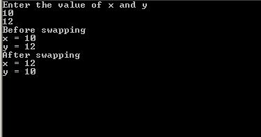 C Programming Tutorials: WAP to swap two numbers using call by ...