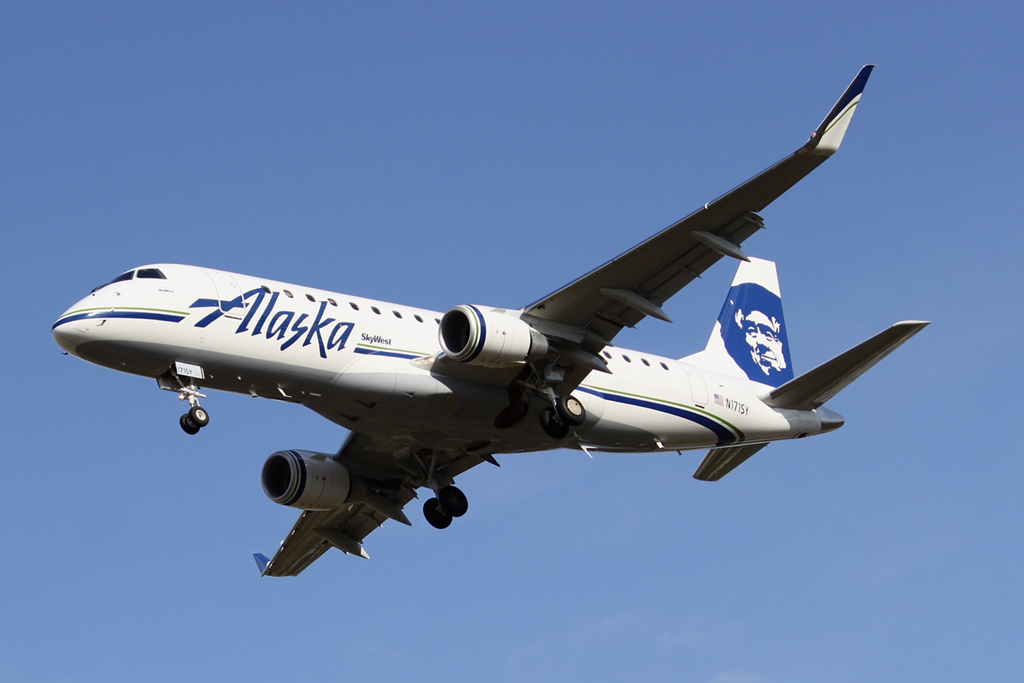 Aero Pacific Flightlines: Alaska Airlines uses 76-seat regional jets on ...