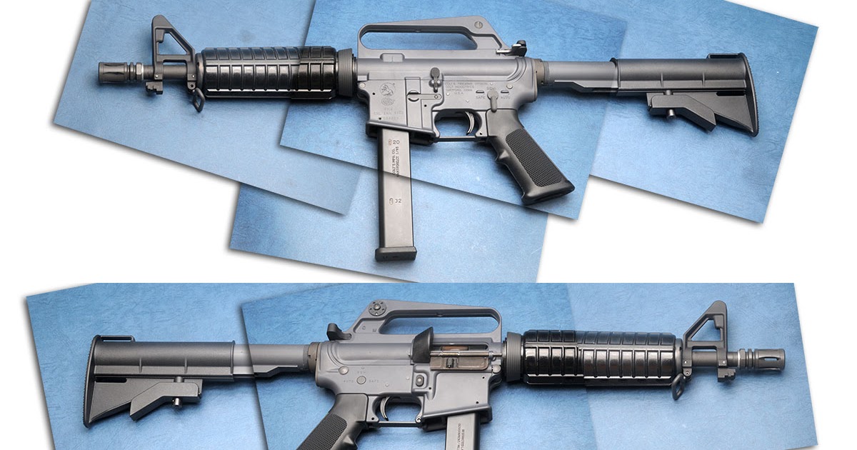 COLT model 635 SMG 9 mm_WE