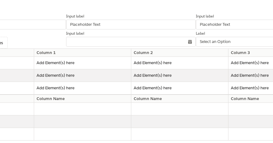 lightning-datatable Vs table