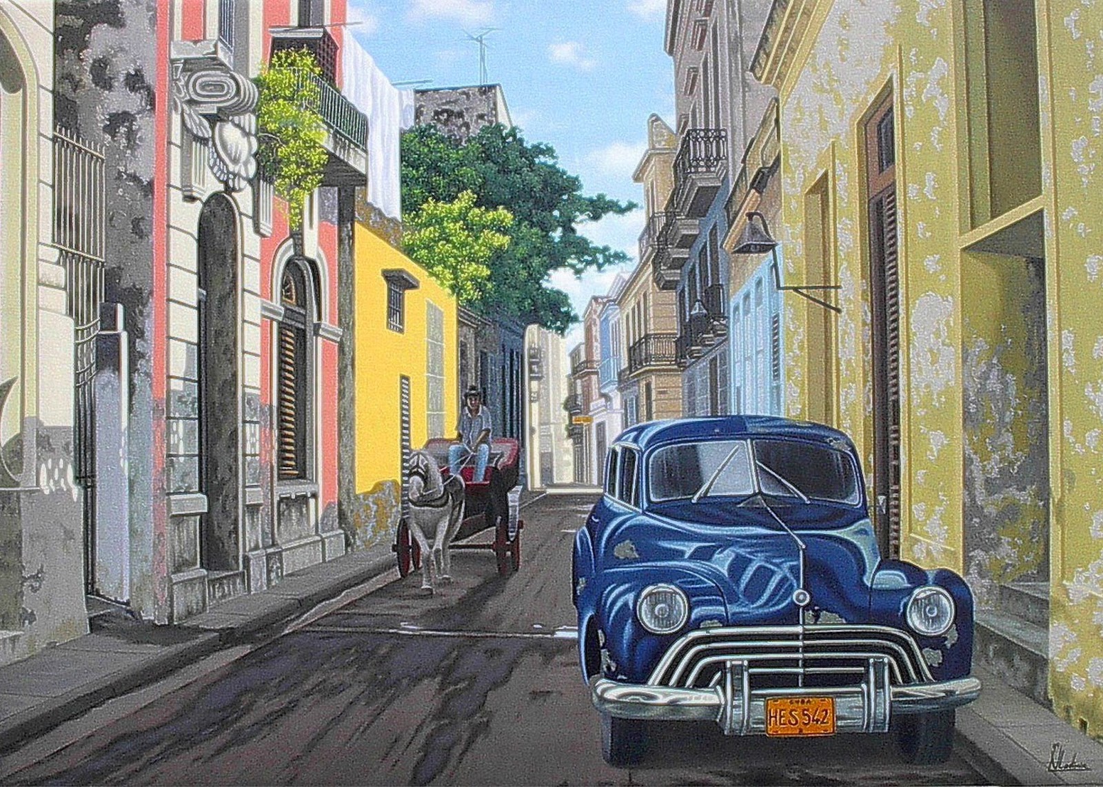 Pintura Moderna y Fotografía Artística : Arte Cubano al Óleo, "La ...