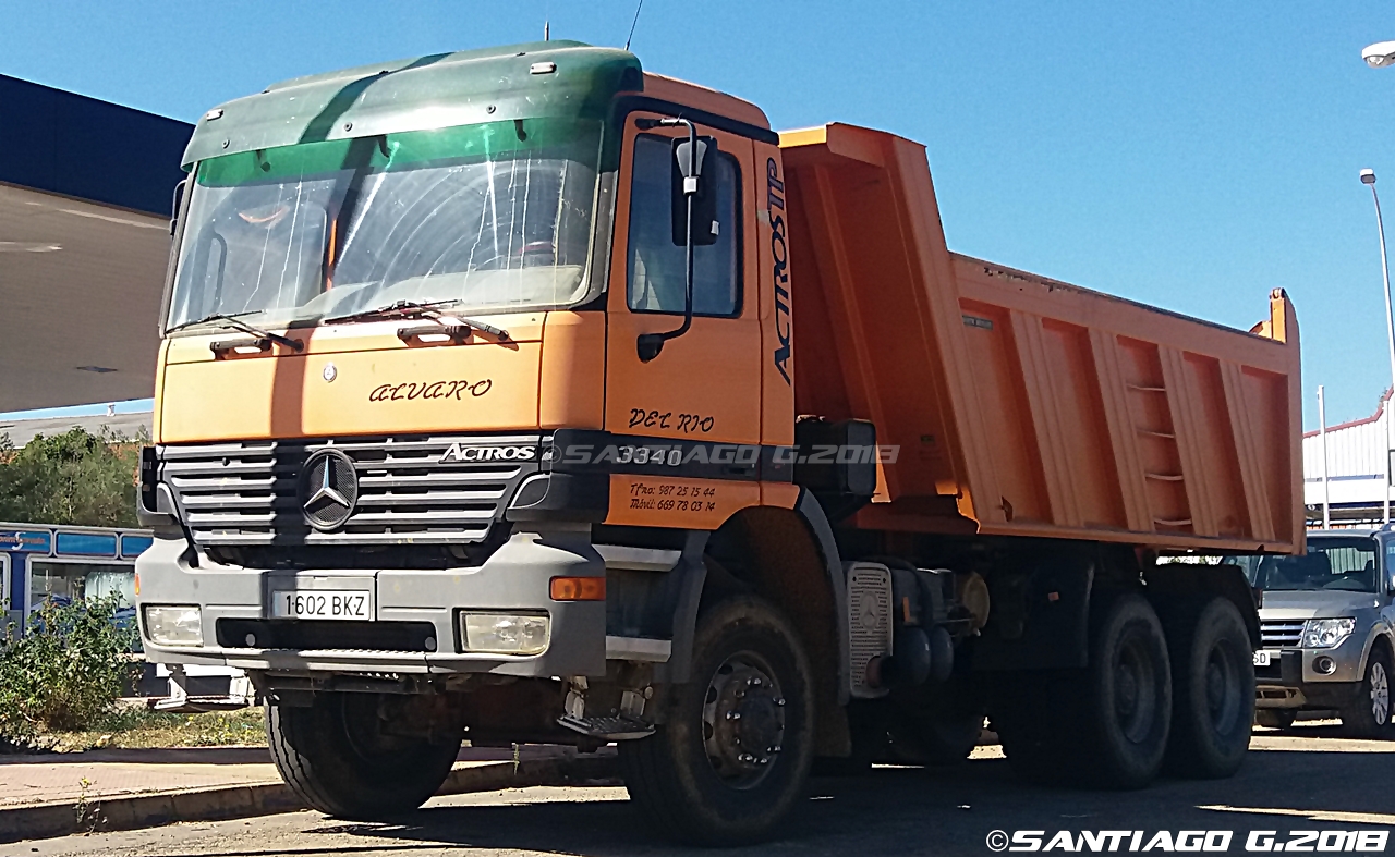 Camiones y Autobuses en Castilla y León: Mercedes Actros MpI 6X6