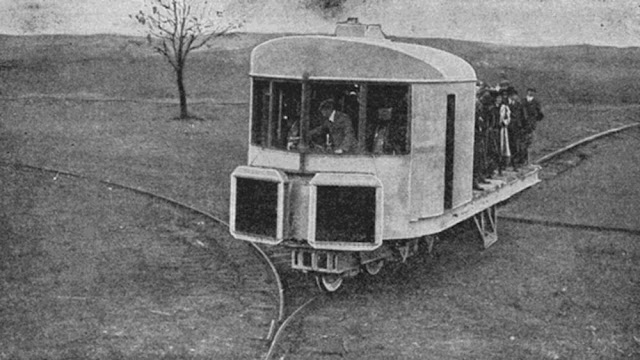 The Brennan Gyro-Monorail: The World’s First Single-Track Railcar That ...