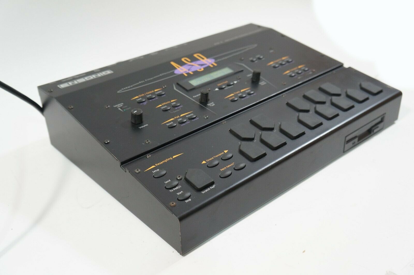 MATRIXSYNTH: ENSONIQ ASR-X Advanced Sampler/Resampler Sequencer SN ASR ...