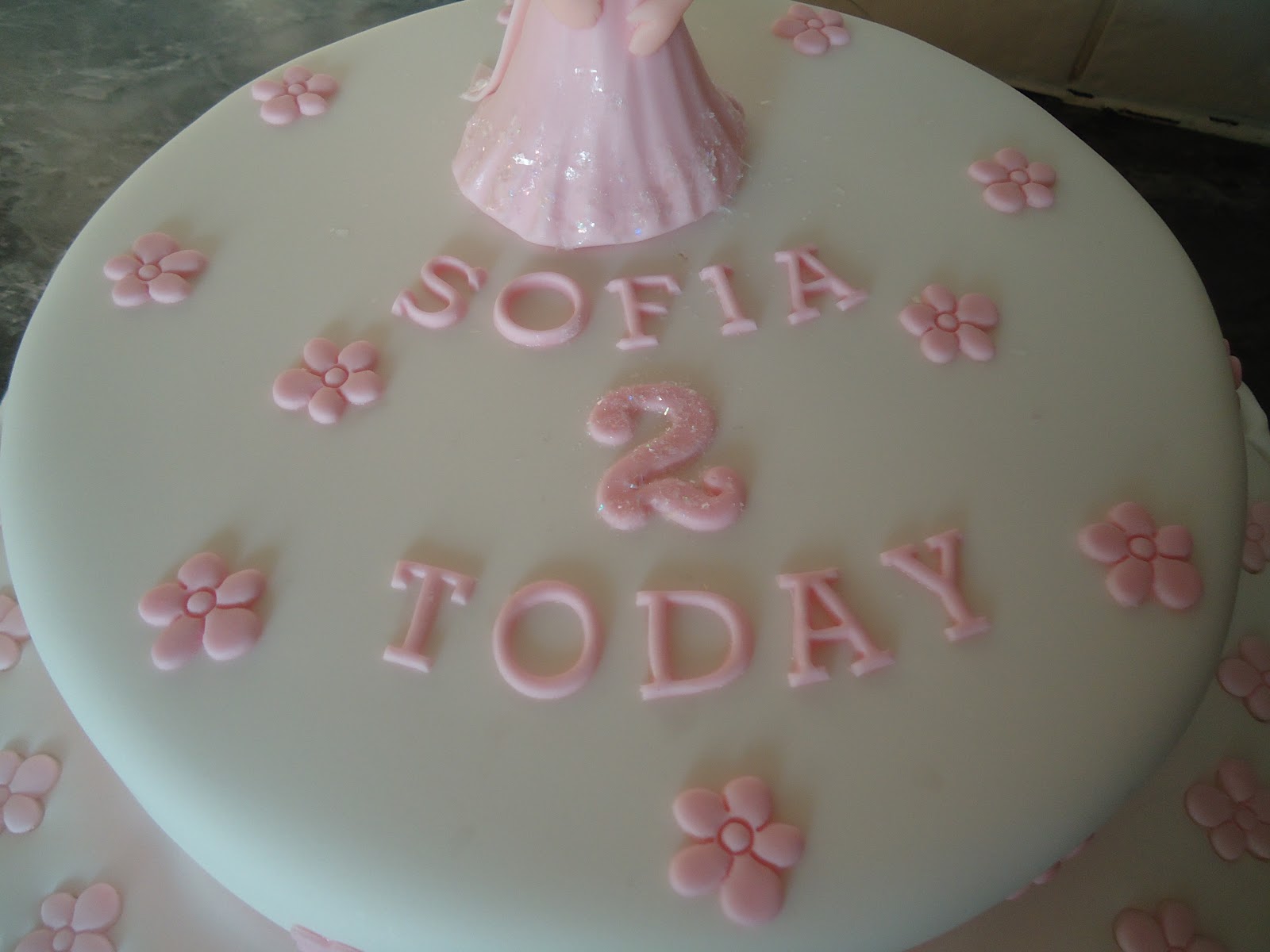 Nana Jeannie's Cake Notes: Cake Note 53: 'Happy Birthday, Two Today'!