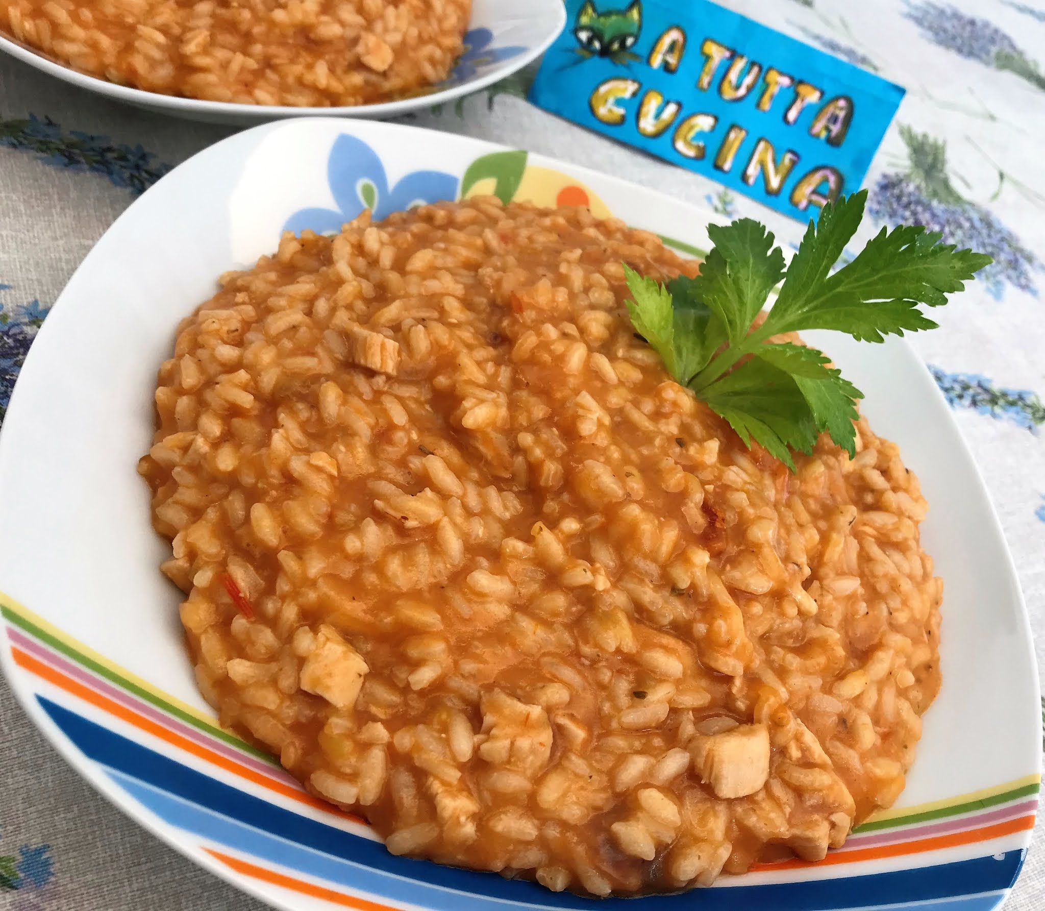 A TUTTA CUCINA: RISOTTO al RAGU' di POLLO