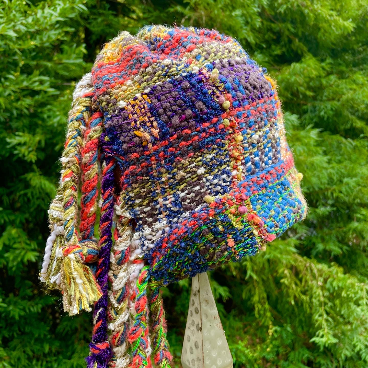 CENTERING WITH FIBER: WEAVING PROGRESSION OF 4 NEW SAORI HATS AT THE ...