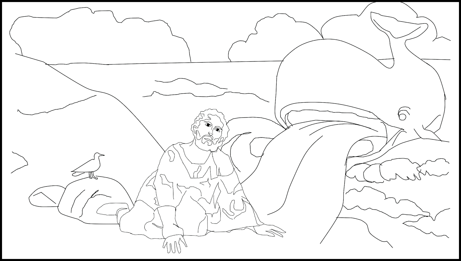 ESTUDIO BÍBLICO PARA NIÑOS (JONÁS Y EL GRAN PEZ)) - Mar de Vida Abundante