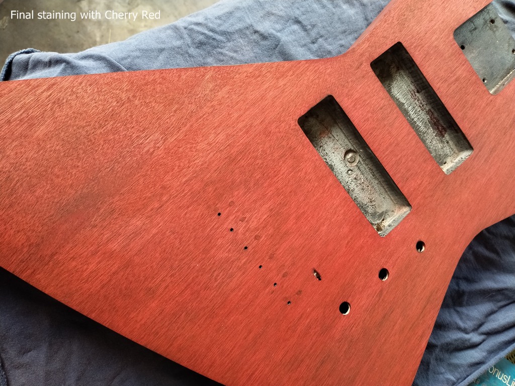 CA Guitar Repair Blog: Custom Explorer Bass Makeover: Part Four