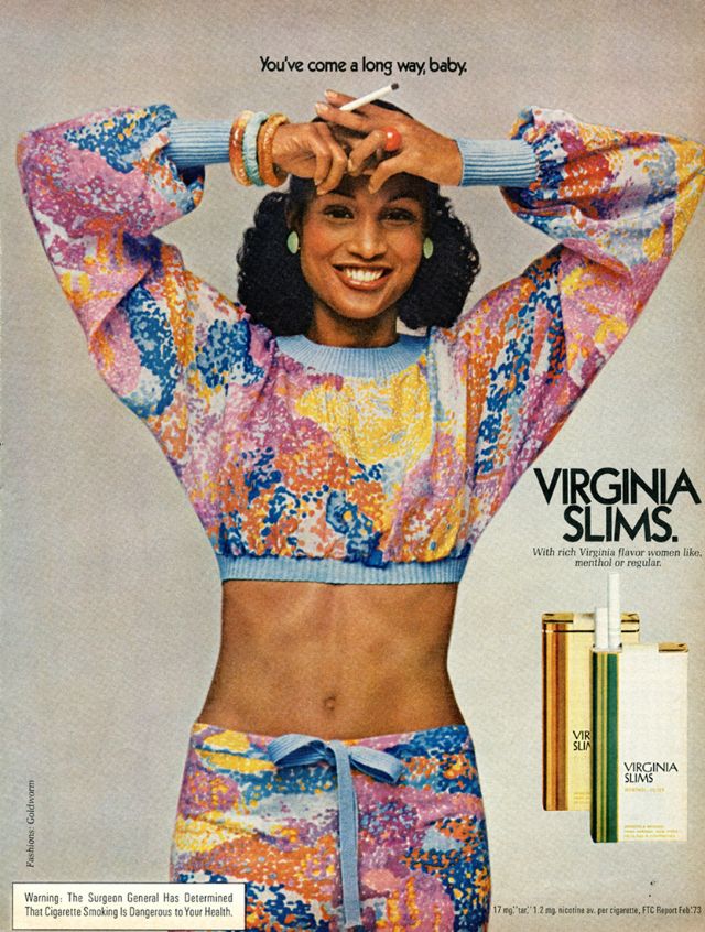 “You’ve Come A Long Way, Baby” – 40 Virginia Slims Cigarette Ads From ...