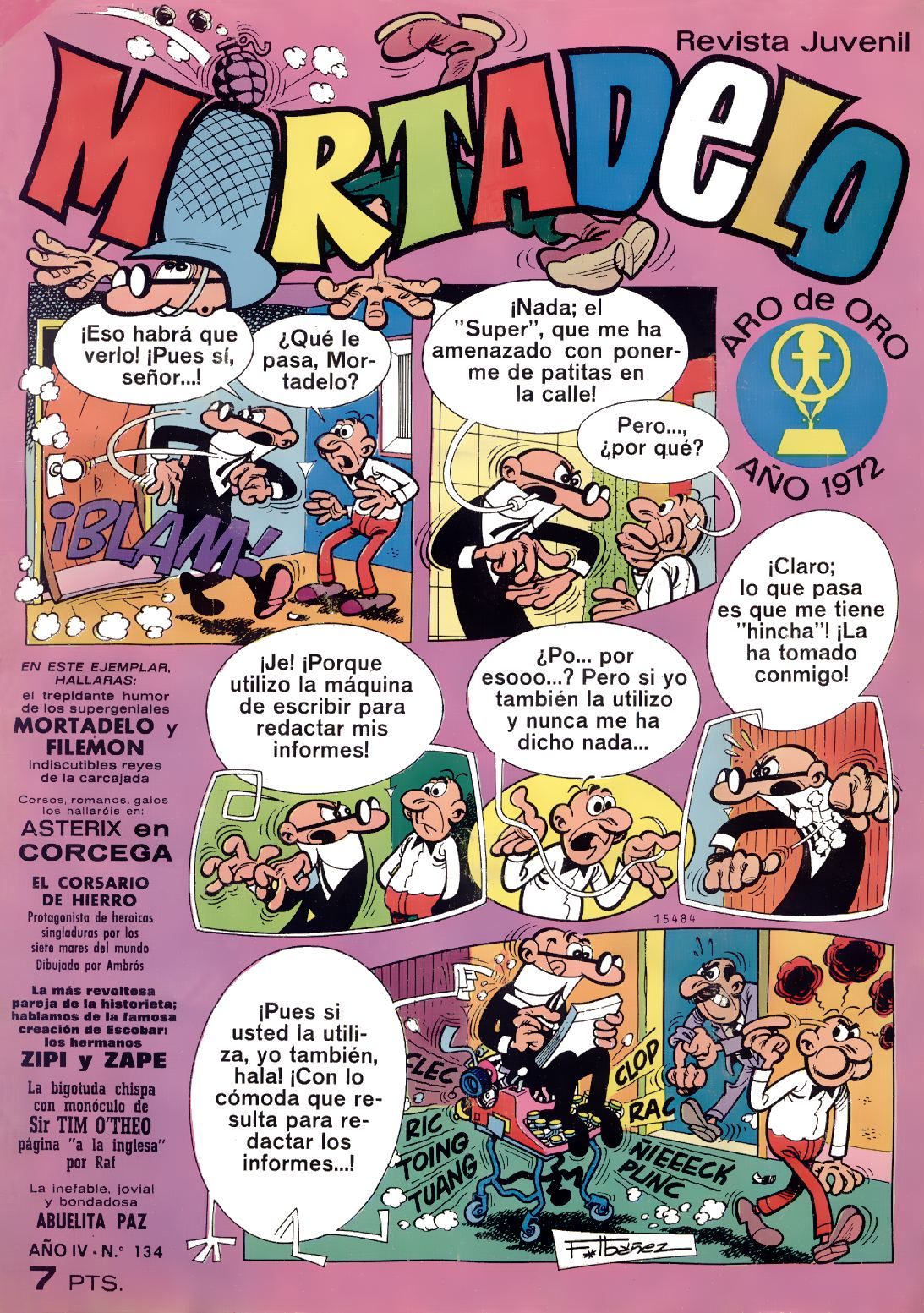 Galicia Comic: Colección OLÉ! 383 - Mortadelo. Más portadas rechifladas