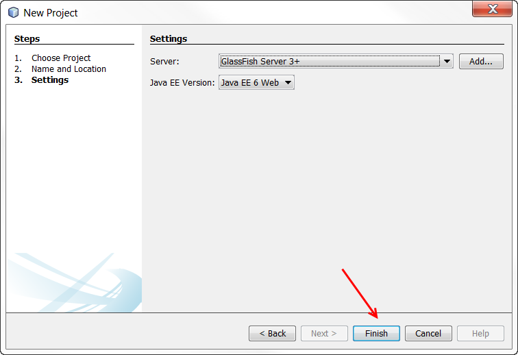 nascent: Java Web Application Tutorial JSF(PrimeFaces) (1) : Create Project
