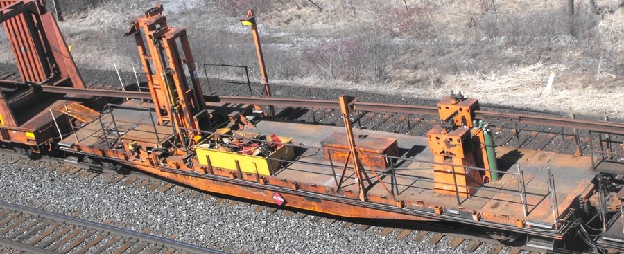 Trackside Treasure: CN Continuous Welded Rail Train