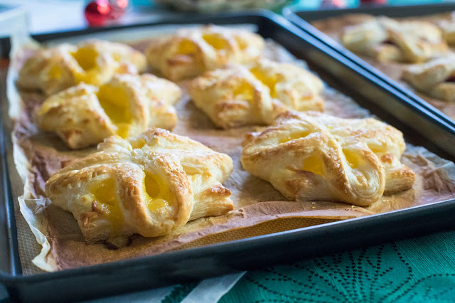 Kylee's Kitchen: Puff pastry snowflakes