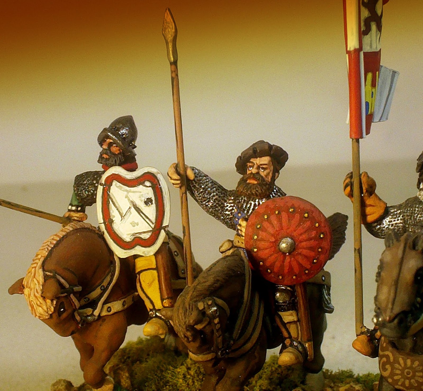 28MM FELDGRAU: Jinetes españoles/ Spanish genitors