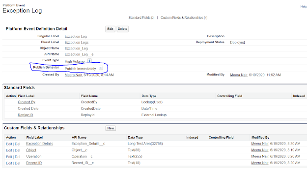 Flows - Exception Logging using Fault Connectors & Platform Events ...