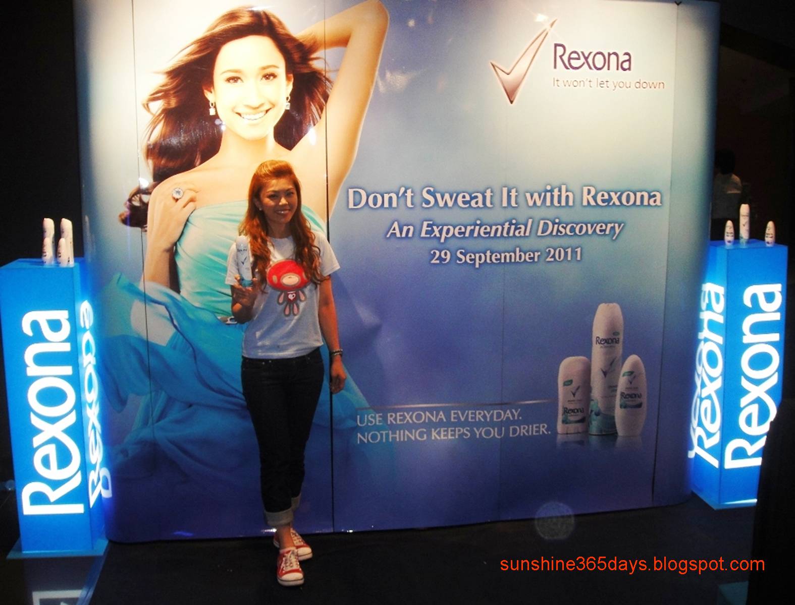 Sunshine Kelly | Beauty . Fashion . Lifestyle . Travel . Fitness: Don’t Sweat It with Rexona