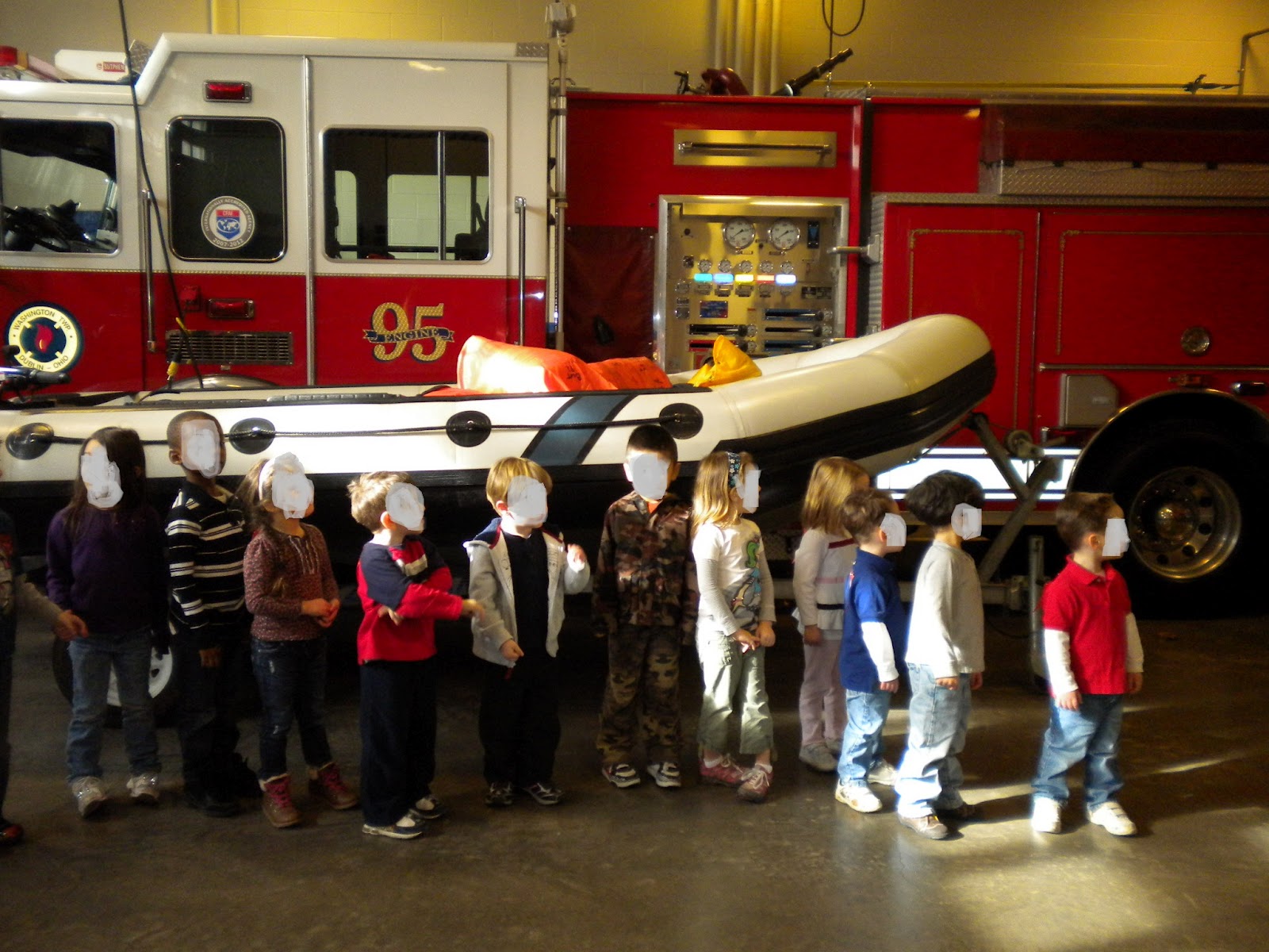 Cachey Mama's World of Learning: Fire Station Field Trip