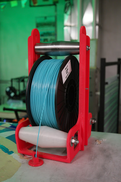 Mark Rehorst's Tech Topics: Update on the Tangle-Free Filament Spool Holder