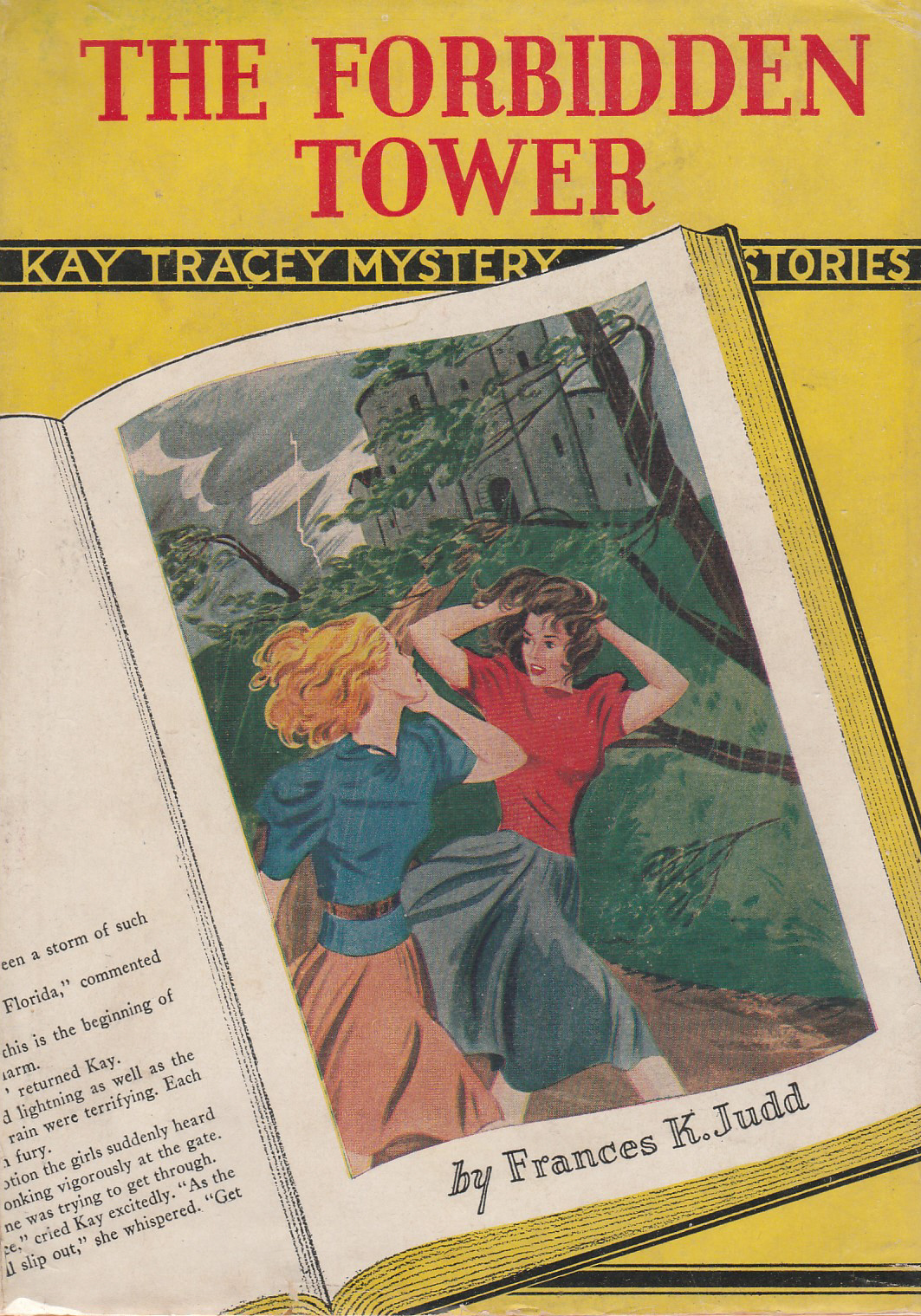 Series Books for Girls: Kay Tracey #13 The Forbidden Tower
