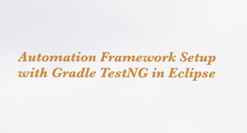 Automaters: Full Stack QA_SDET: SetUp API Automation Framework from ... Automaters: Full Stack QA_SDET: SetUp API Automation Framework from ...