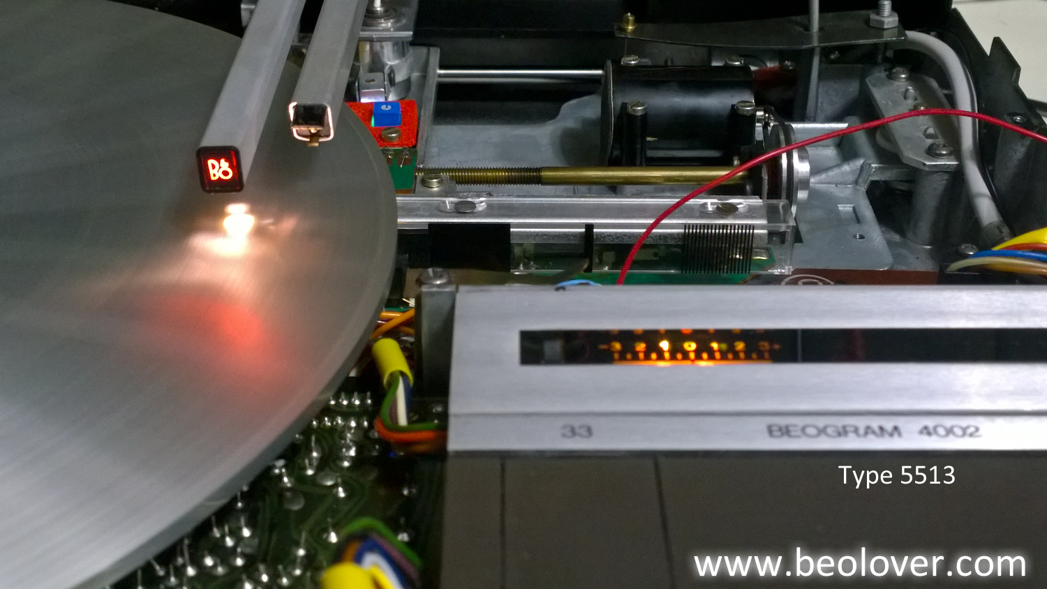 beolover: Beogram 4002 Type 5513: Finishing Up The Tangential Arm ...