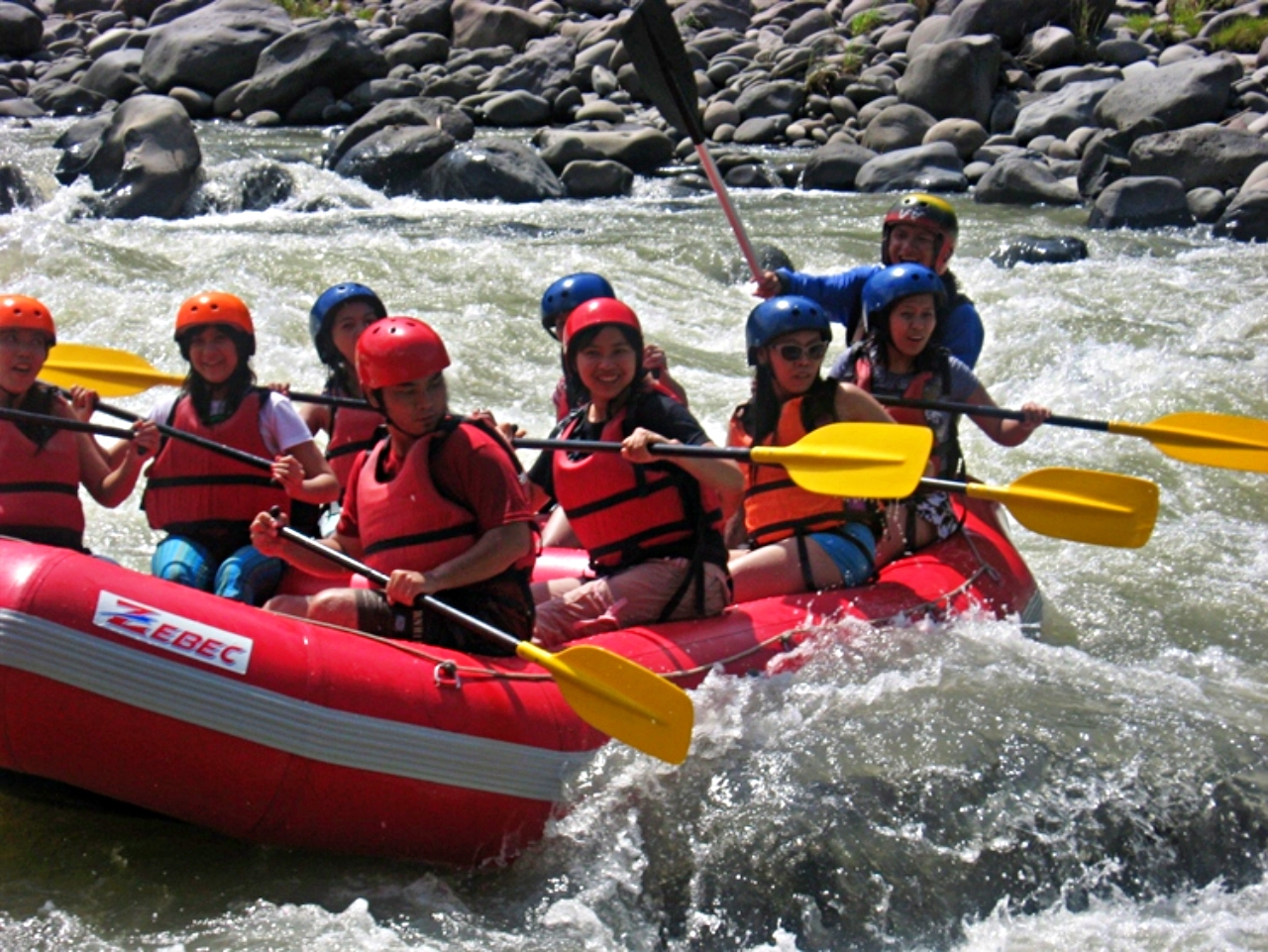White Water Rafting at Davao River - Nomadic Experiences