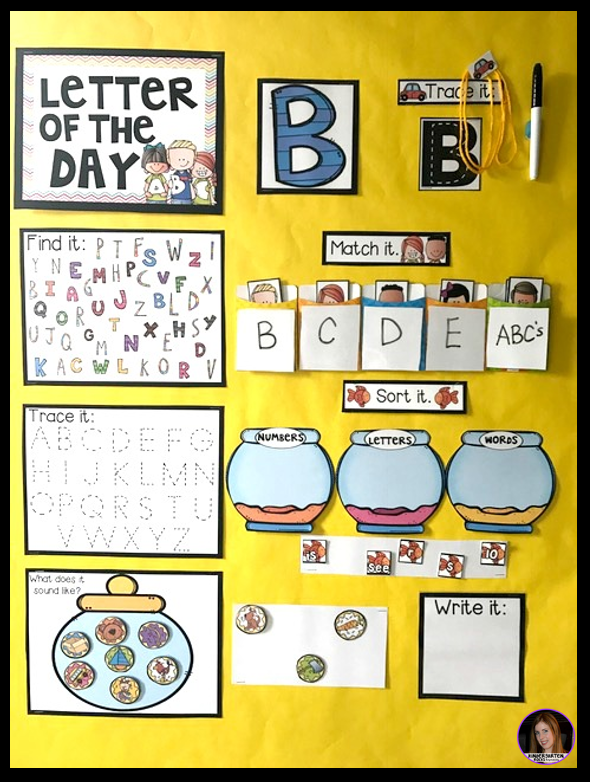 Little Giggles and Wiggles: Letter of the Day Calendar Companion~Large ...