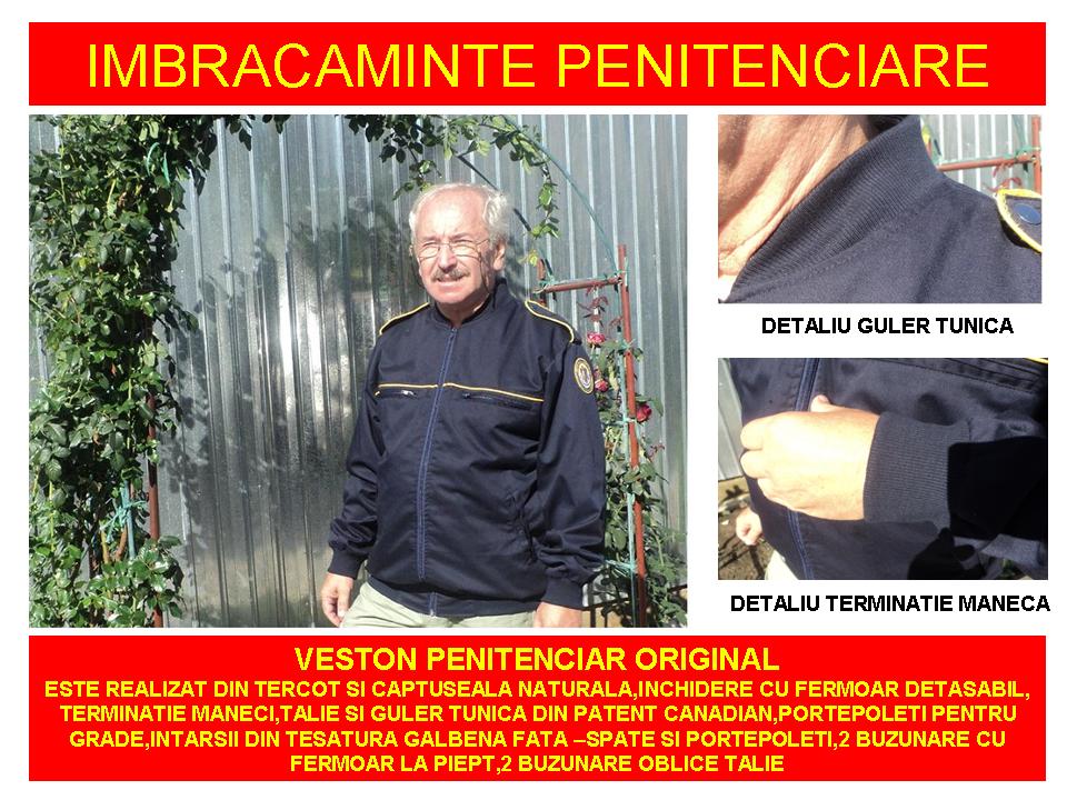 UNIFORME PENITENCIARE: IMBRACAMINTE PENITENCIARE