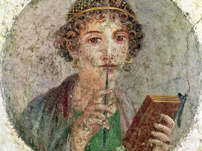 Poetry by Chris Zachariou: Sappho and Anactoria - a poem by Chris Zachariou