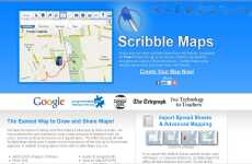 Scribble Maps: dibujar en un mapa de Google Maps y compartirlo