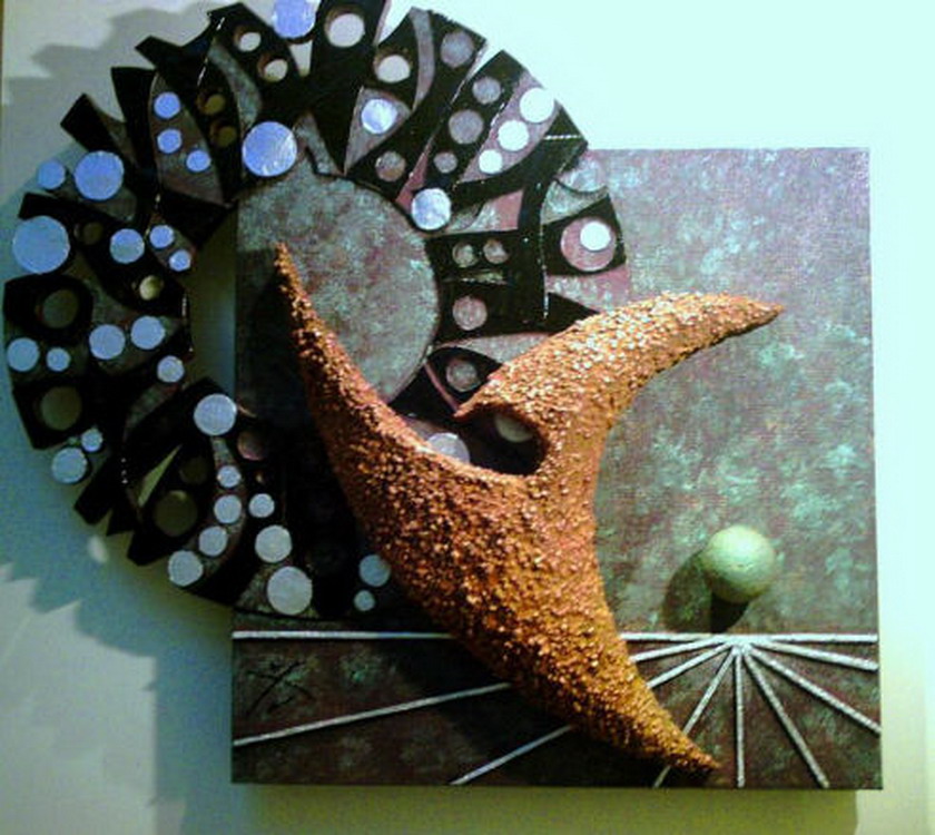 El arte es su máxima expresión : Abstractos innovadores realizados con ...